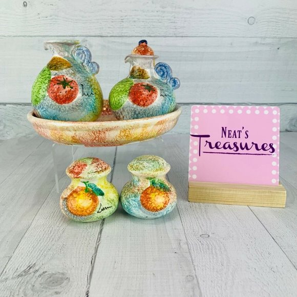 The Cellar | Kitchen | The Cellar 995 Fpo Italy Sponge Fruit Motif Salt ...